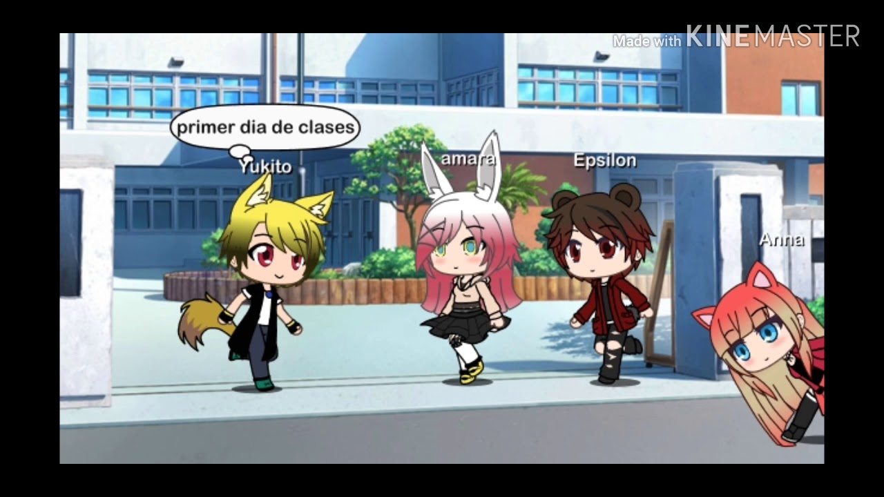 high school gacha life - YouTube