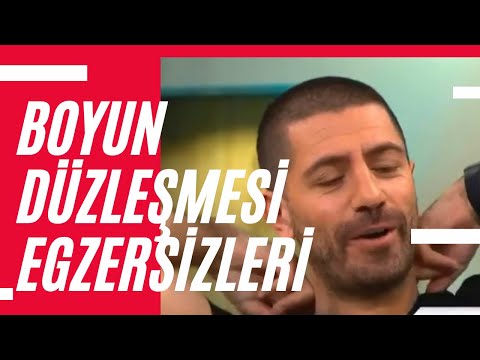 BOYUN DÜZLEŞMESİ EGZERSİZLERİ. FİZYOTERAPİST HÜRKAN AKKUZU İLE TRT EKRANLARINDA CANLI YAYINDA.