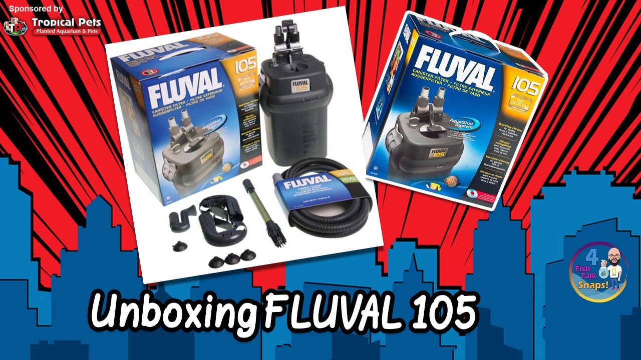 Snaps - Unboxing FLUVAL 105 - YouTube