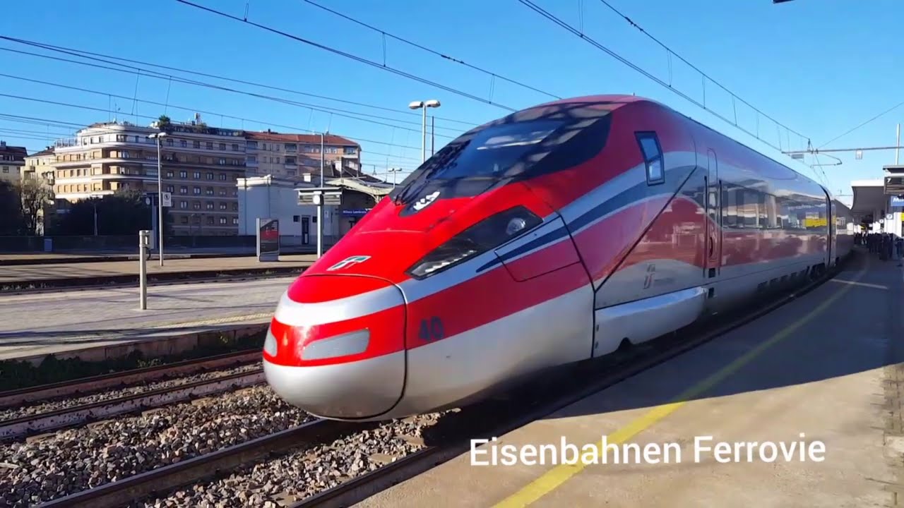 FRECCIAROSSA, TGV, FRECCIABIANCA, ITALO, Eurocity ed Intercity con e402 ...