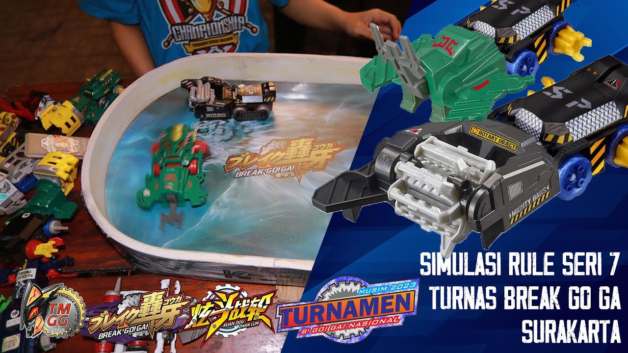 MIGHTY BAR VS LIFT HOPPER| SIMULASI RULE TURNAS BREAK GO GA SERI 7 SURAKARTA | THUNDER MACHINES ...