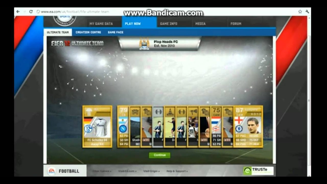 Fifa 12 Card Pack Ep1 - YouTube