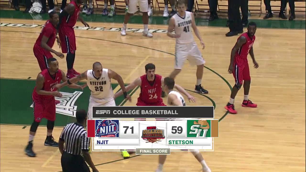 NJIT at Stetson Basketball Highlights (ESPN3) - YouTube