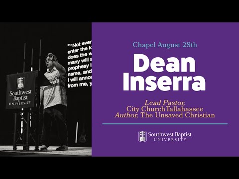 SBU Chapel: Dean Inserra - YouTube