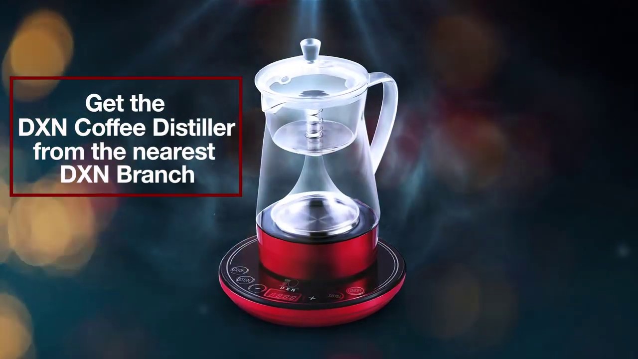 Introducing DXN Coffee Distiller - User Guide Video #dxnproducts - YouTube
