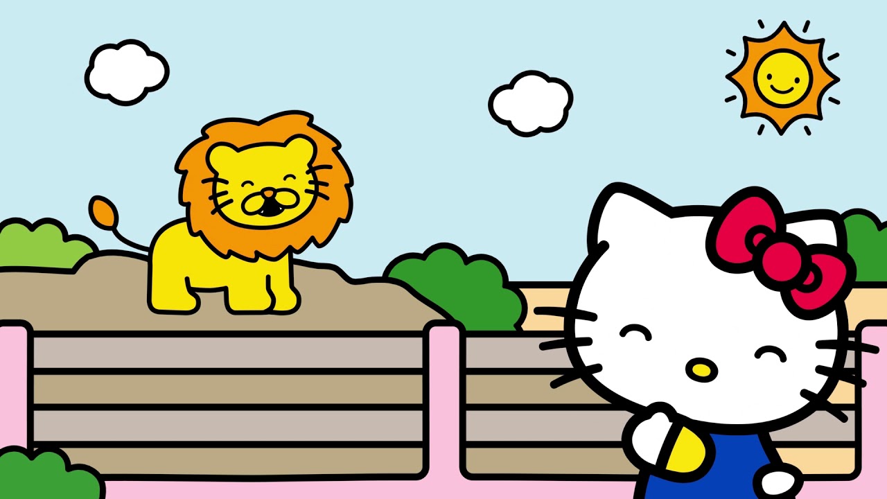 Disfrutando las vacaciones en el Zoológico | El Mundo de Hello Kitty ...