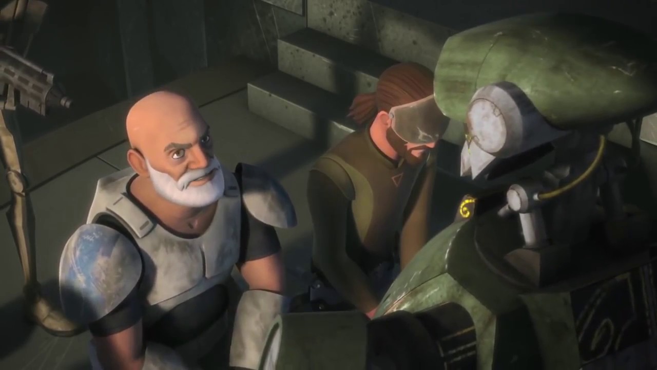 Star Wars Rebels Captain Rex Meets Droid General Kalani - YouTube