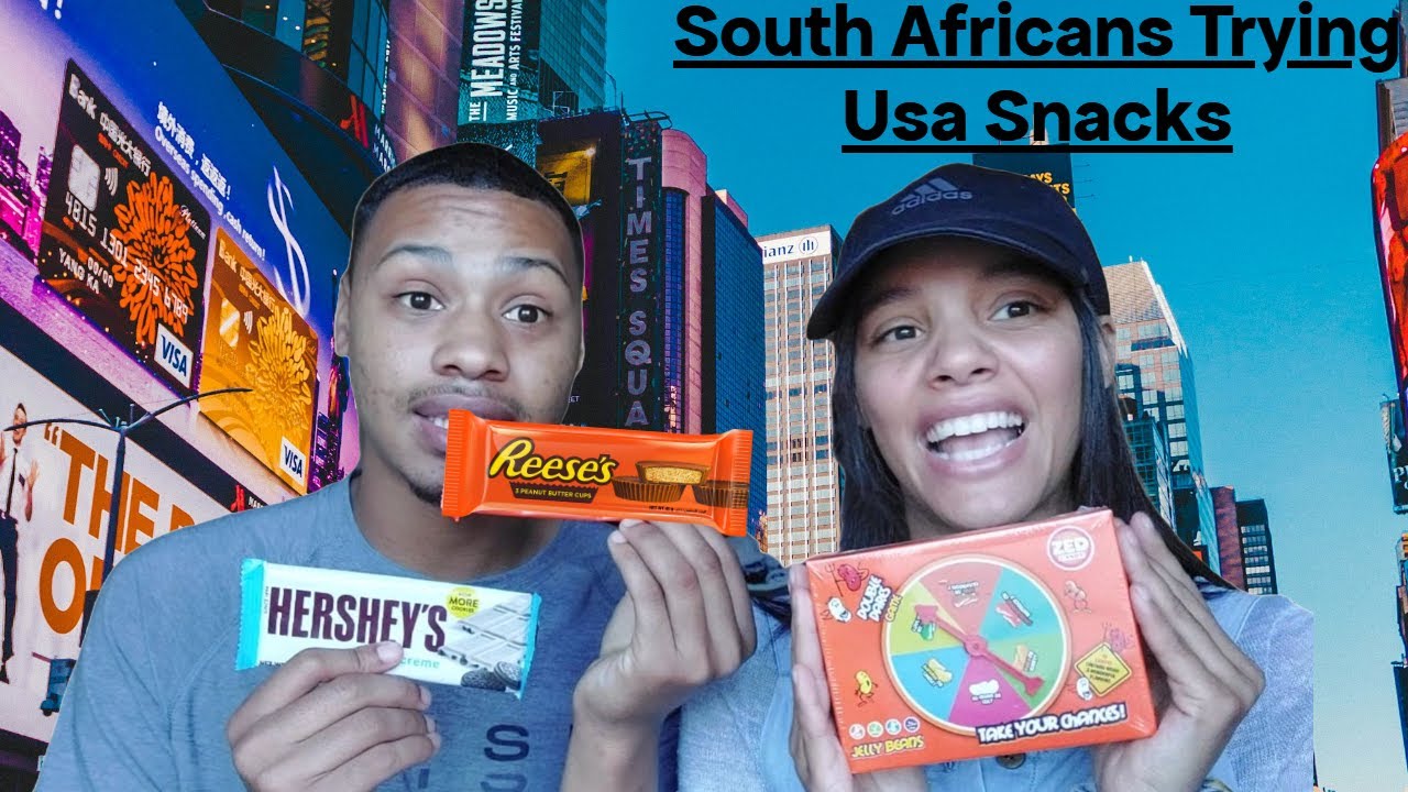 South Africans 🇿🇦 Trying USA Snacks🇺🇸.... - YouTube