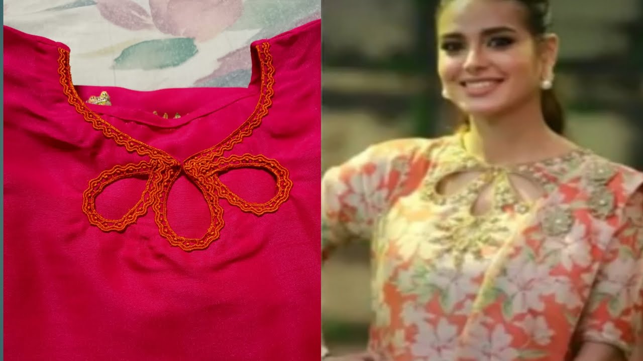 latest trending neck design /# beautifull neck design # cutt work ...