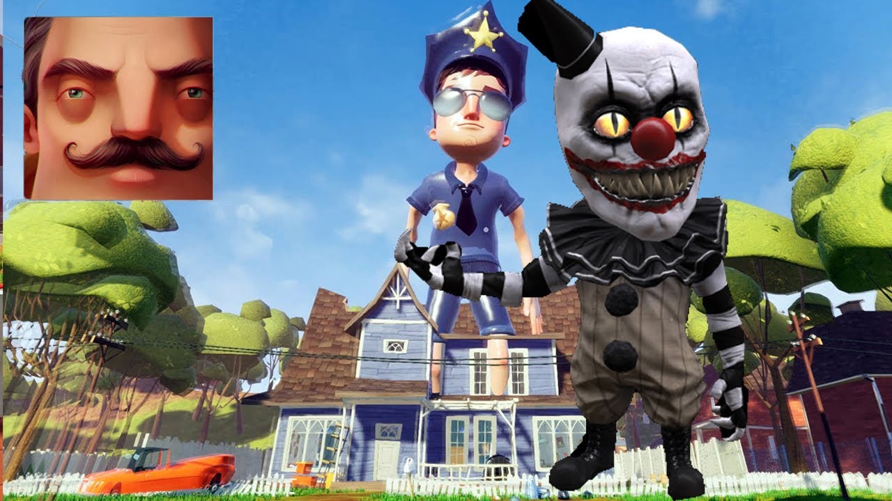 Hello Neighbor - My New Neighbor Clown Gremlins (Dark Deception) Act 2 ...