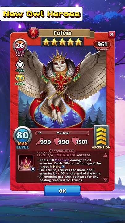 New Owl Heroes in Beta V63 Empires & Puzzles!! #aeongaming #sneakpeek - YouTube