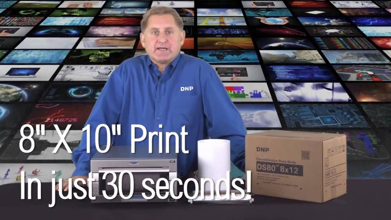 DNP DS80 Photo printer -- Foto Club Inc - YouTube