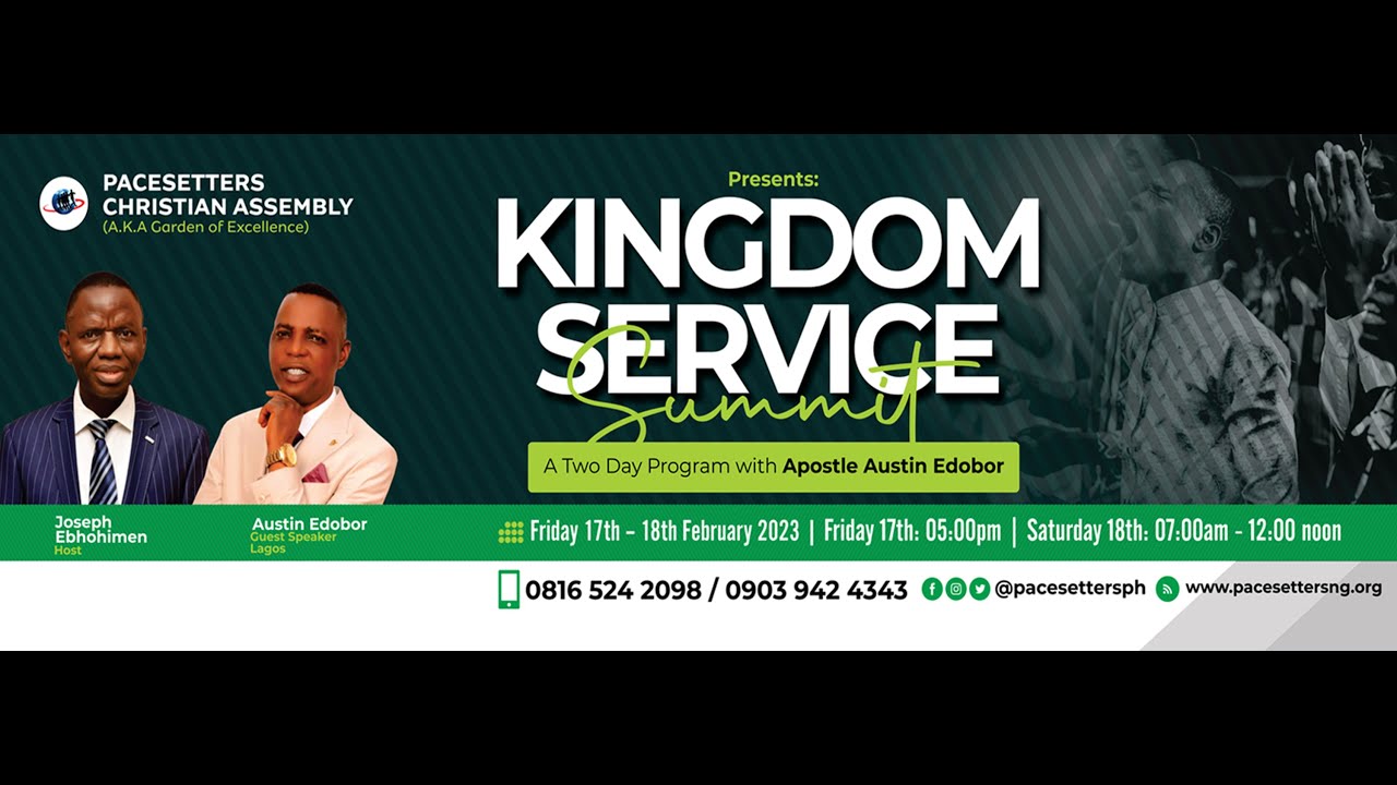 KINGDOM SERVICE SUMMIT | FEBRUARY 17TH 2023 - YouTube
