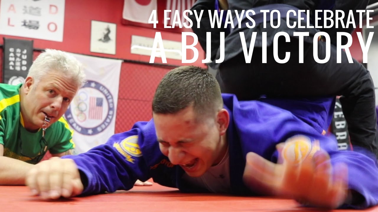 4 Easy Ways to Celebrate A BJJ Victory - YouTube