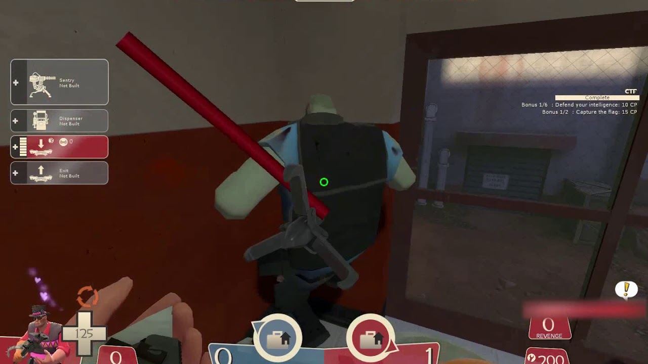 Consoling a Kid in Team Fortress 2 on New Years Eve - YouTube