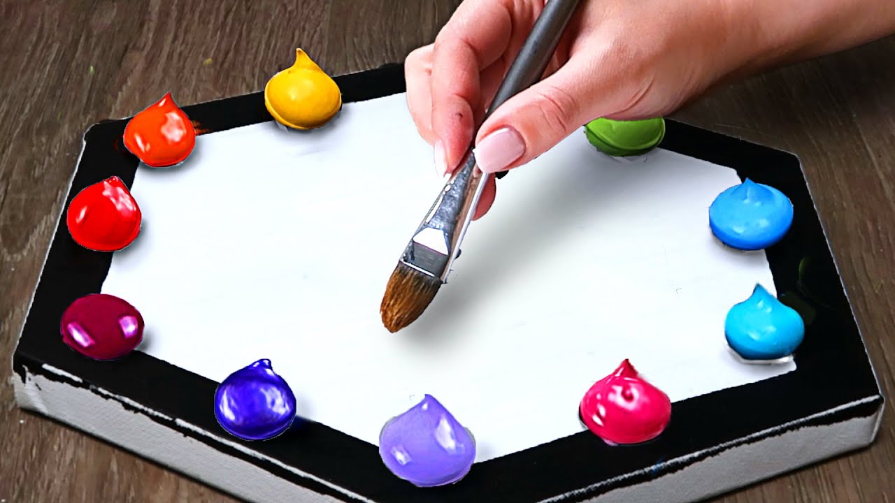 BEST Acrylic Painting Ideas｜VERY INTERESTING to Watch! - YouTube