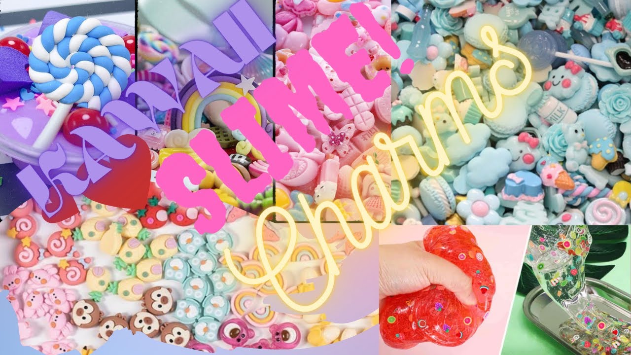 All Amazon Kawaii Slime Charms | Art and Craft Charms | Not a Haul ...