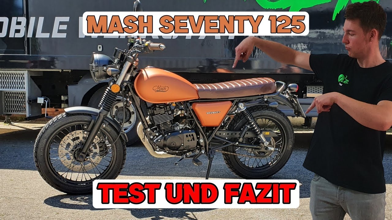 Mash SEVENTY 125 Produktvorstellung | Test & Review | Fazit (Euro 5 ...