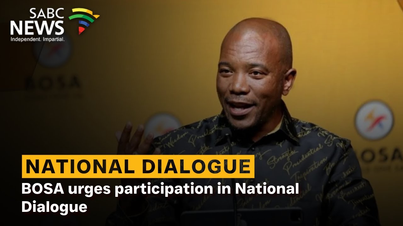 BOSA urges participation in National Dialogue - YouTube