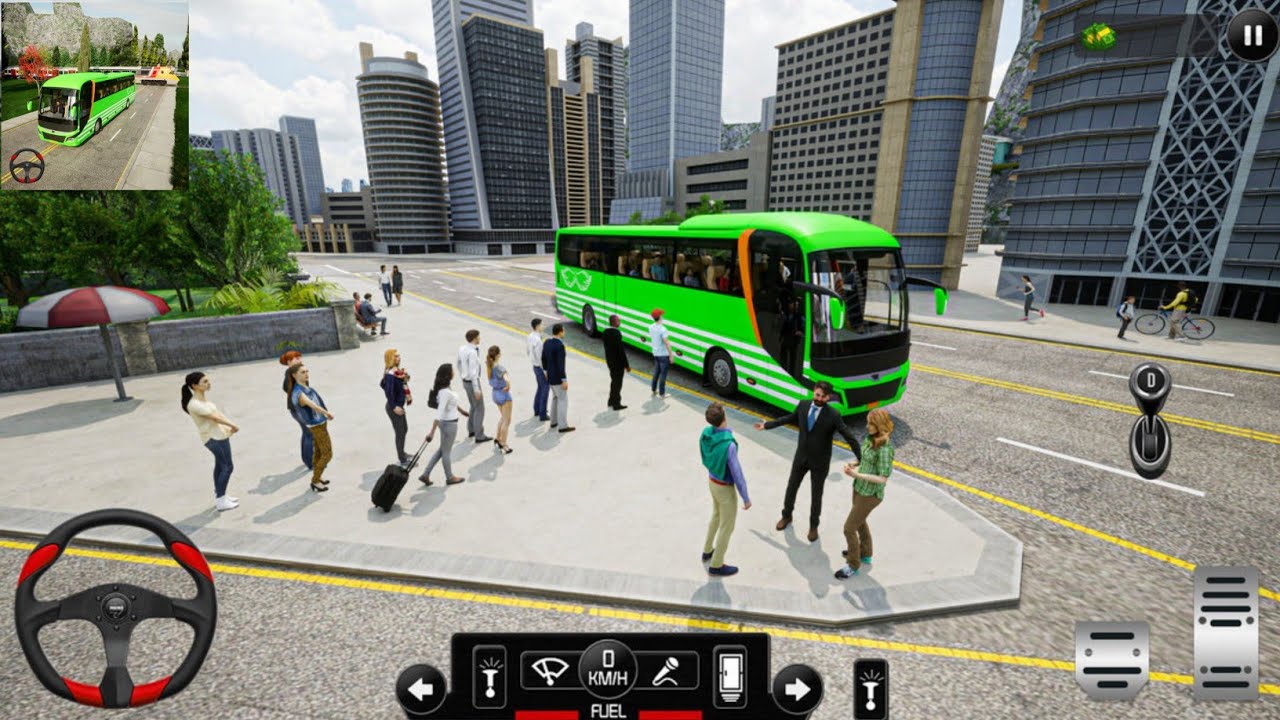 US Bus Simulator Unlimited Gameplay - YouTube