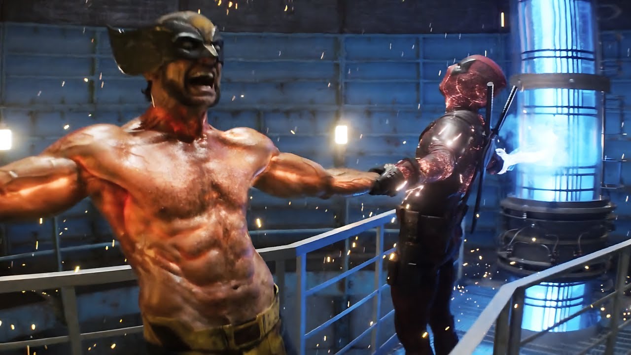 Deadpool and Wolverine Saving The MCU Scene - TheMovieClips - YouTube
