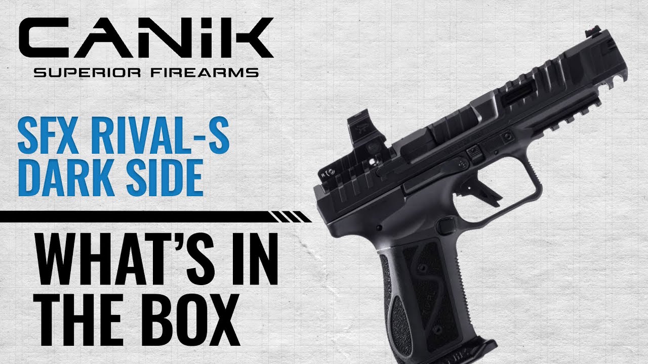 Canik SFx Rival-S with MO2 Red Dot | What's In The Box - YouTube
