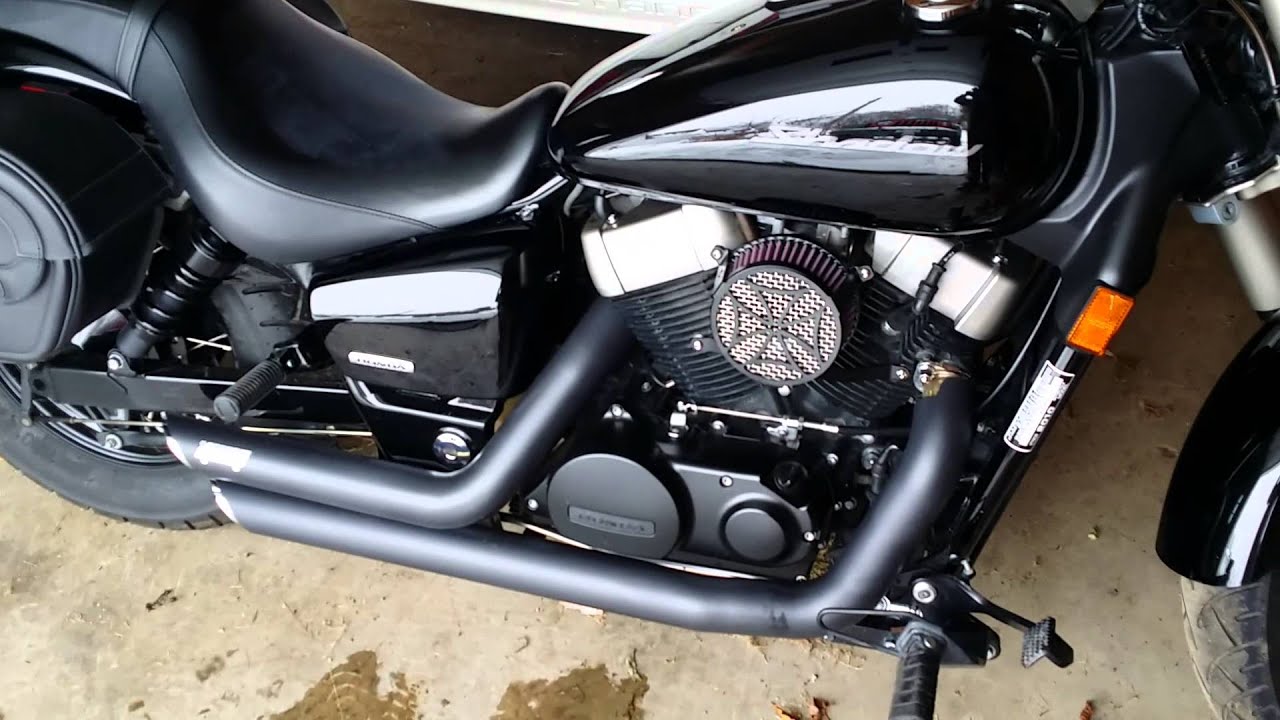 Cobra Powerflo intake on Honda Phantom - YouTube