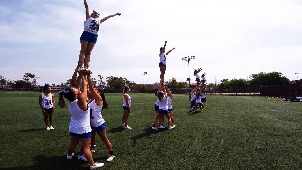 UCSB Cheer Summer Camp - YouTube