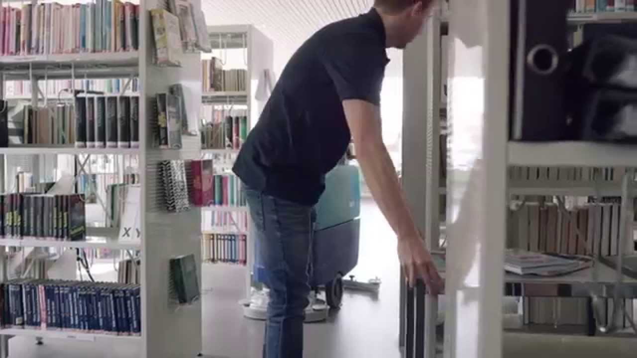Wetrok Duomatic Esprit I scrubber dryer I Usage - YouTube