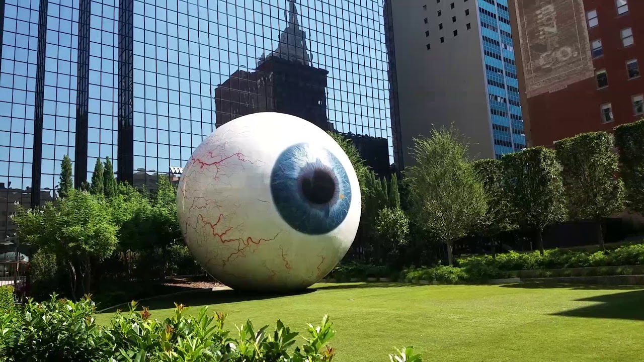 Giant Eyeball - VIDEO TOUR (Dallas, Texas) - YouTube