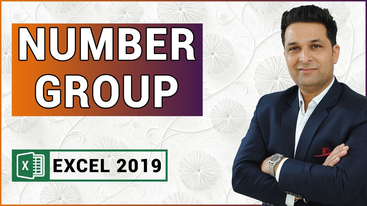 Excel 2019 - Number Group options in Excel | Number formatting in excel ...