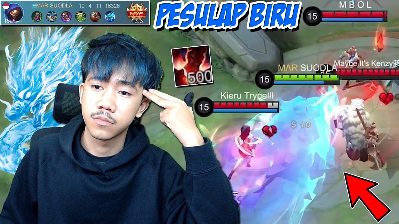 ALDOUS MODE PESULAP BIRU BIKIN MUSUH TIDAK BERKUTIK - Mobile legends ...