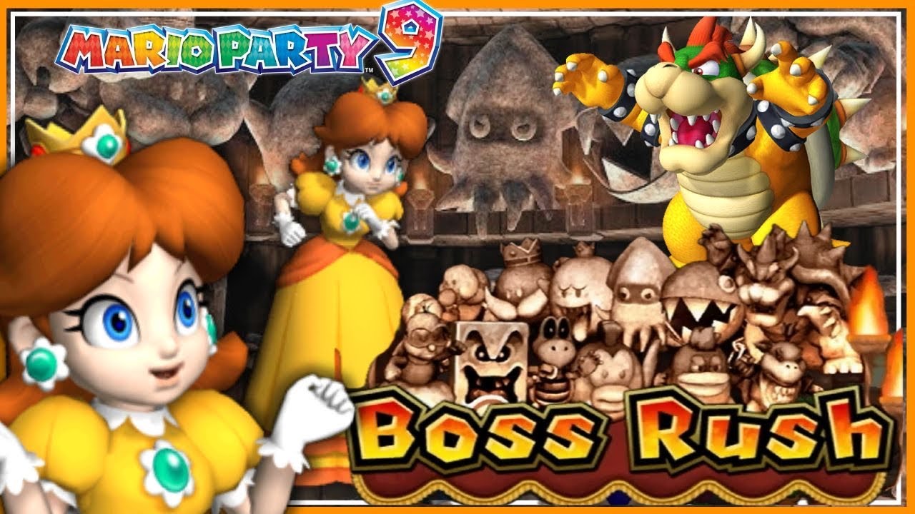 Mario Party 9 - Boss Rush | Daisy Gameplay - YouTube