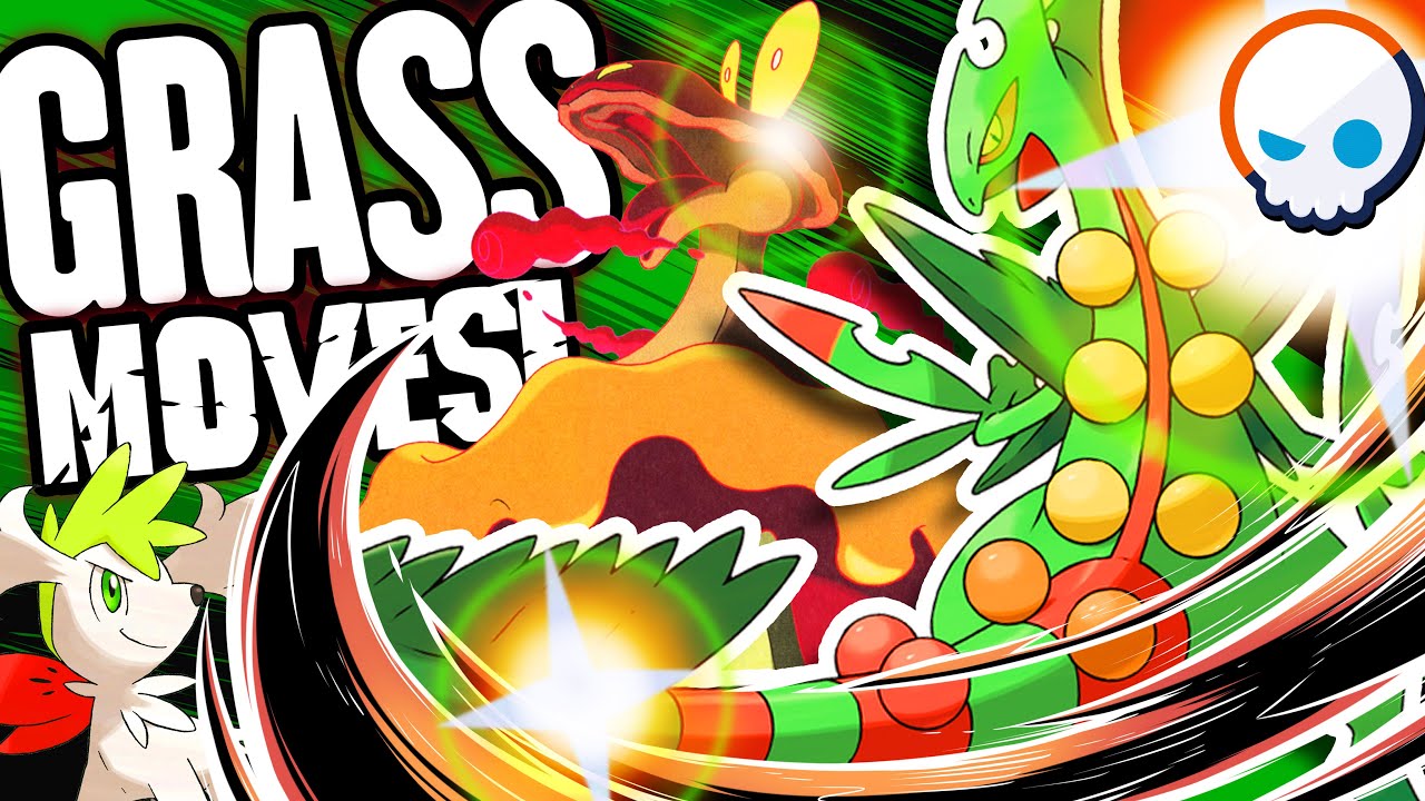 EVERY Grass Type Pokemon Move Explained! | Gnoggin - YouTube