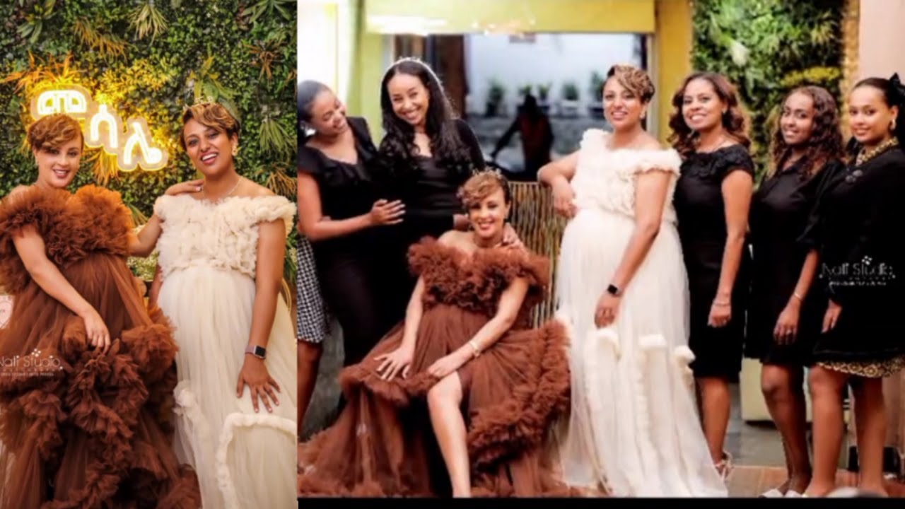 🔴 የኢቢኤስ ጋዜጠኛ ሊያ ሳሙኤል እና ብሩክታዊት ቤቢ ሻወር || Liya &Birikiti Baby Shower # ...