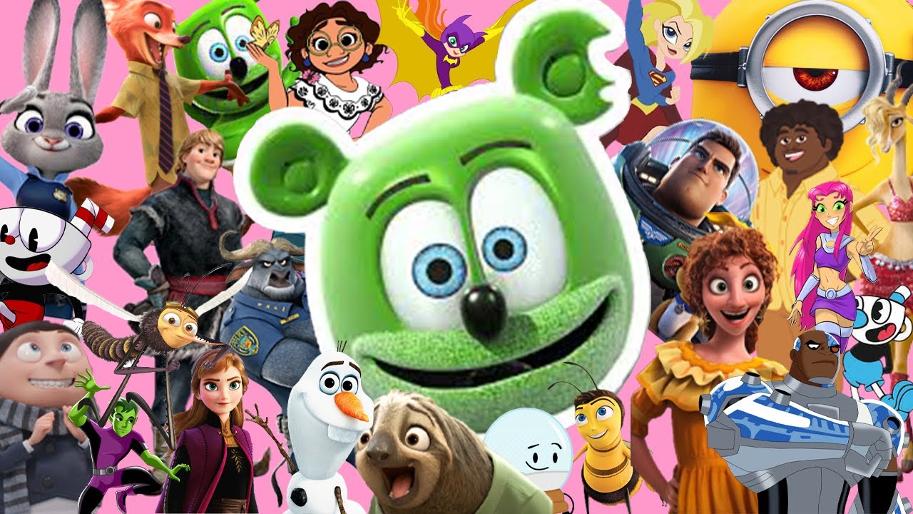 Gummy Bear Song [Movies, Games and Series COVER] - Minions The Rise of ...