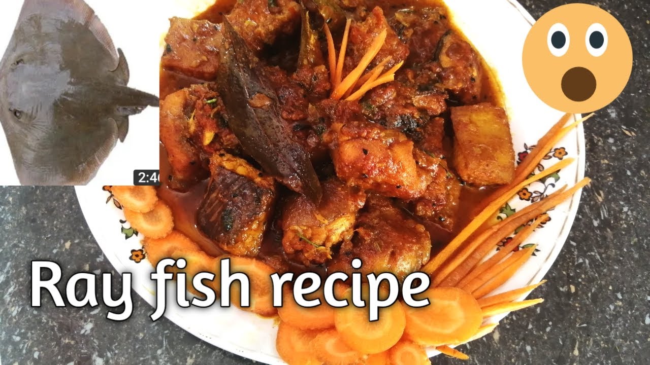 How to make Ray fish recipe |sapla pata mach recipe | be goli kitchen ...