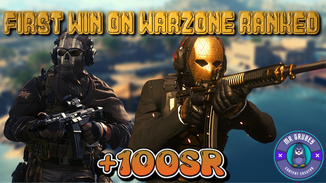 My First Ranked Win on Warzone! (Warzone 2.0) - YouTube