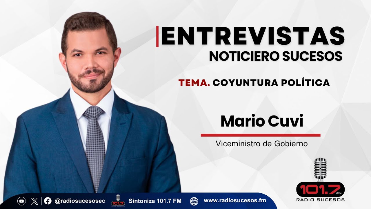 Entrevista Mario Cuvi Viceministro de Gobierno - YouTube