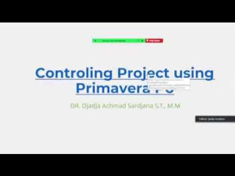Nara Sumber Training "Controlling Project Using Primavera P6” - YouTube