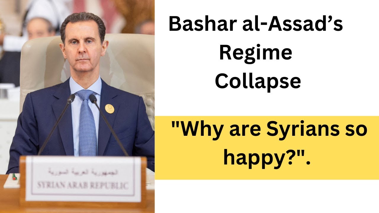 Bashar al Assad’s regime Collapse| Fall Of Assad Regime| Syria Civil ...