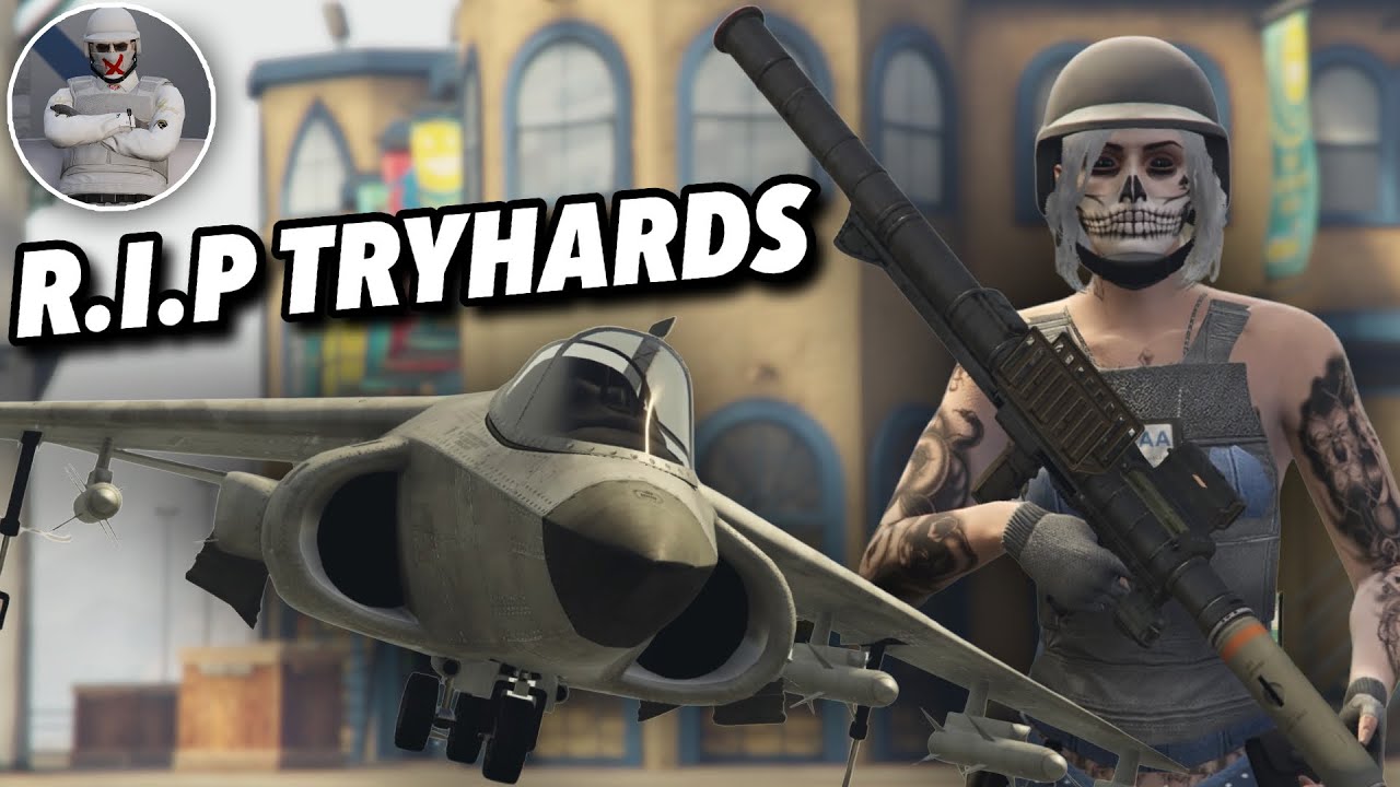 R.I.P Tryhard GRIEFERS, 1-0 Tryhards & Jet ABUSERS GTA 5 Online - YouTube