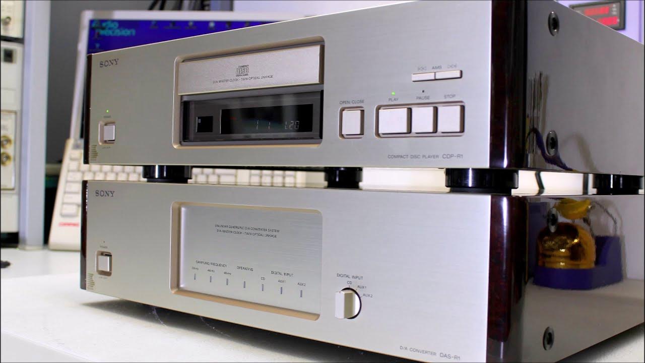 Sony CDP-R1 & DAS-R1 - YouTube