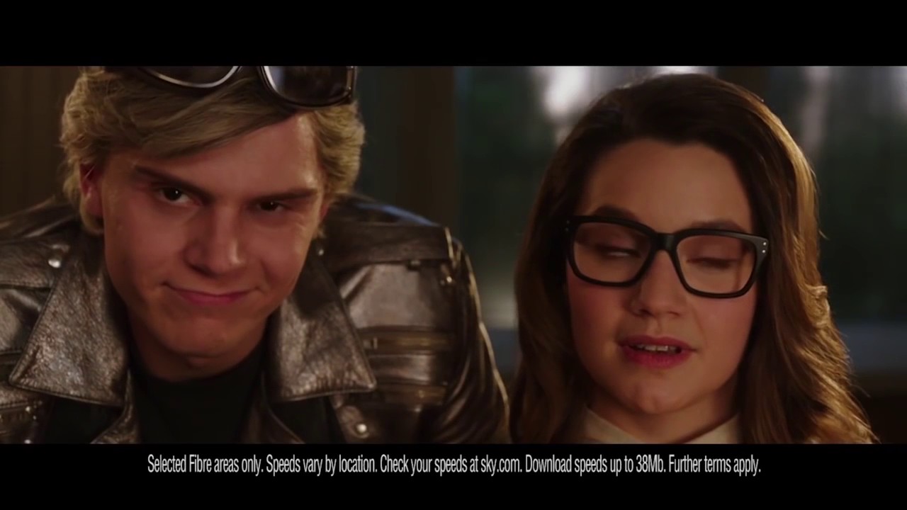 X MEN APOCALYPSE QUICKSILVER Sky Fibre TV Commercial - YouTube