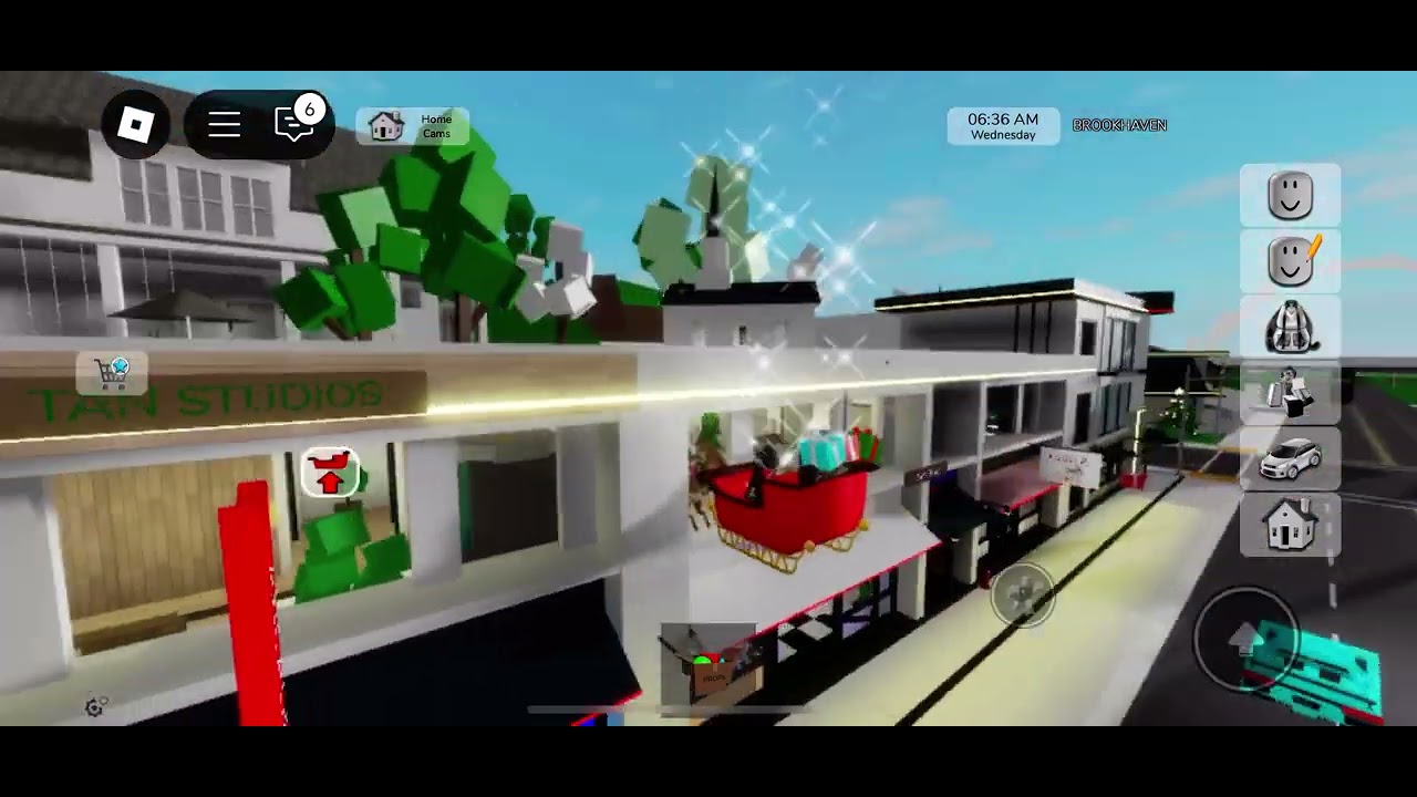 Present on most buildings in Brookhaven in roblox - YouTube