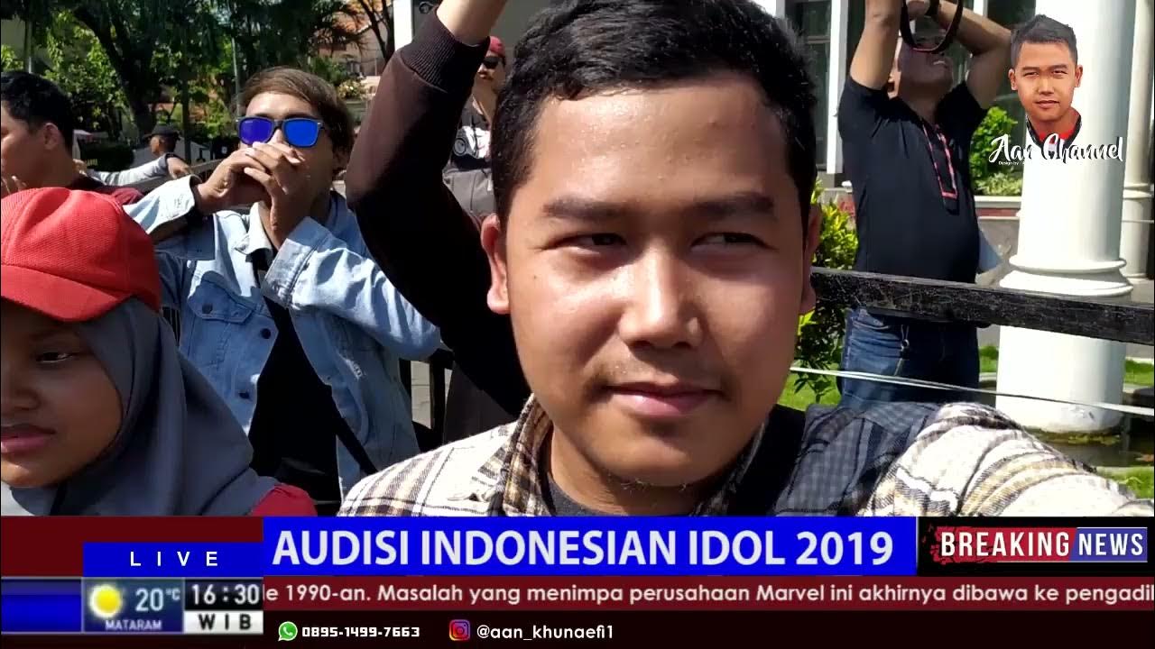 Audisi Indonesia Idol Paling Seru Di Kota Surabaya #Berita Aan News - YouTube