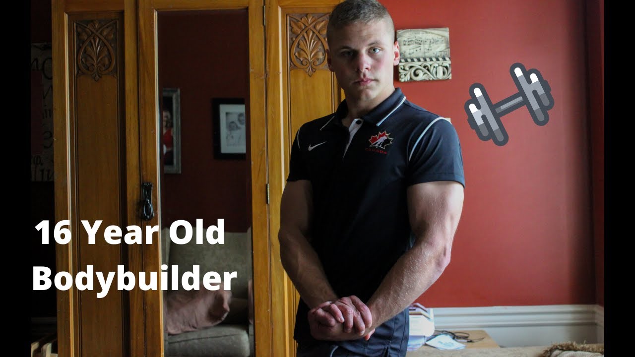 16 Year Old Bodybuilder Workout Upper Body Workout Youtube