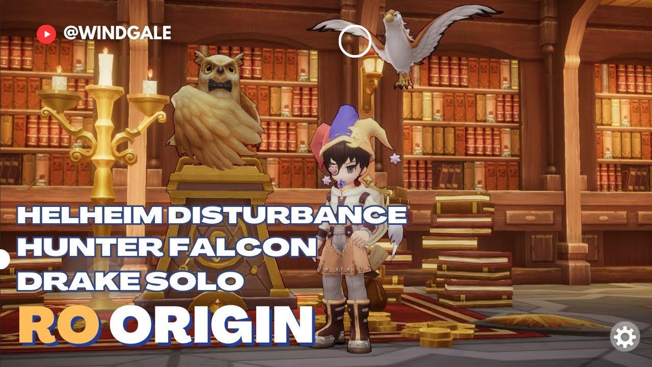 Hunter Falcon Helheim Disturbance Drake Solo - Ragnarok Origin - YouTube