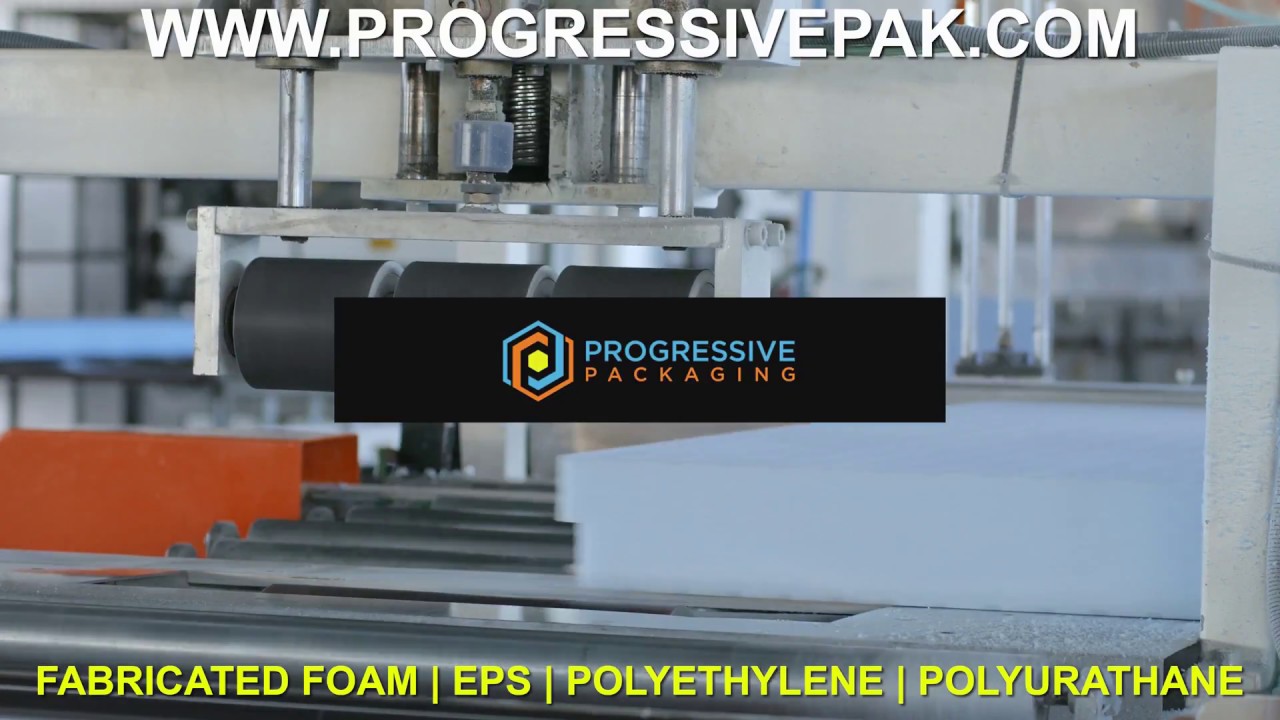 Progressive Packaging Fabricated Foam Packaging - YouTube