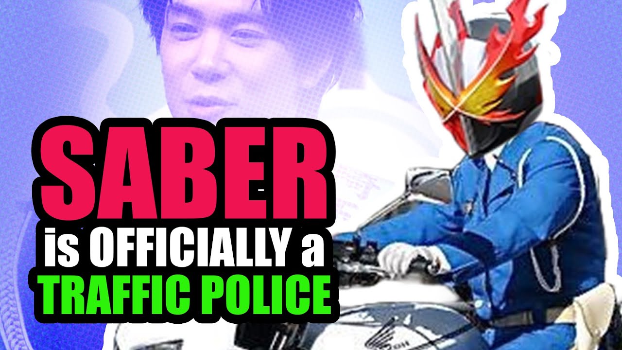 Kamen Rider Saber: Now the Chief of Japan Traffic Police??!! & Kamen ...